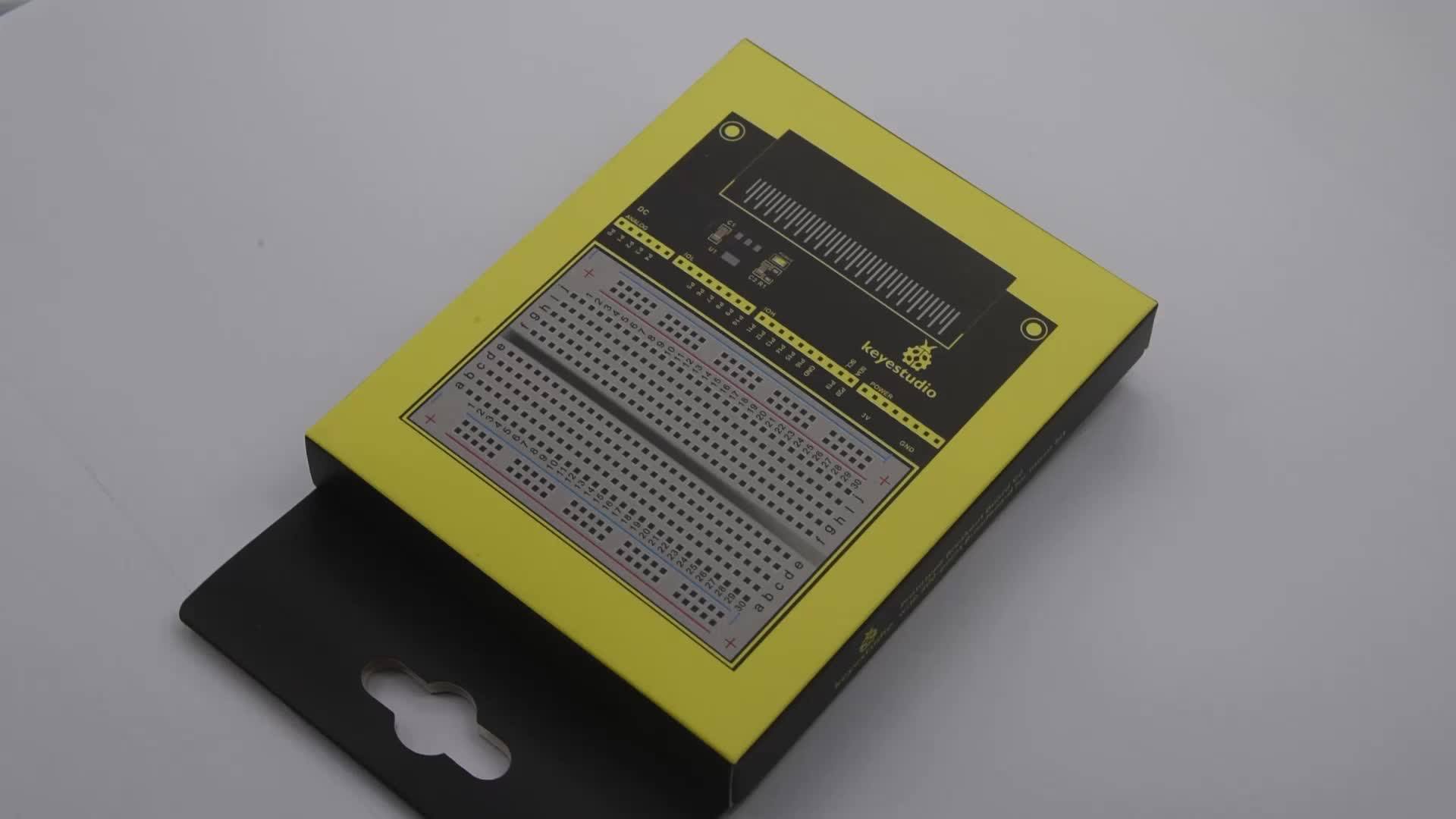 Keyestudio Prototype Breakout Board V2 With 400-point Breadboard For ...