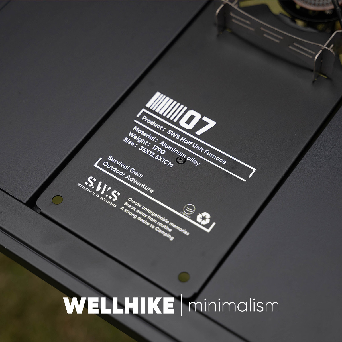 WELLHIKE户外SWS半单元IGT蜘蛛炉板多功能便携露营折叠烧烤炉架：野餐新宠，轻松搞定户外美食！-多功能组合桌-淘宝好物网