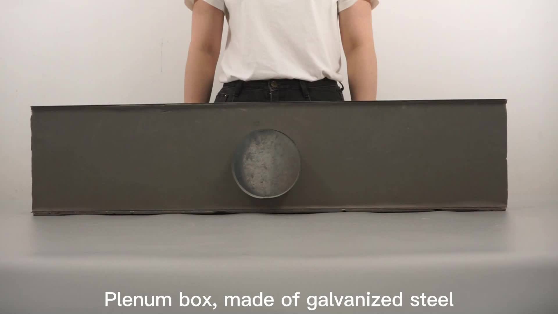 Linear Slot Diffuser With Plenum Box(pb-lsd) - Buy Plenum Box plenum ...