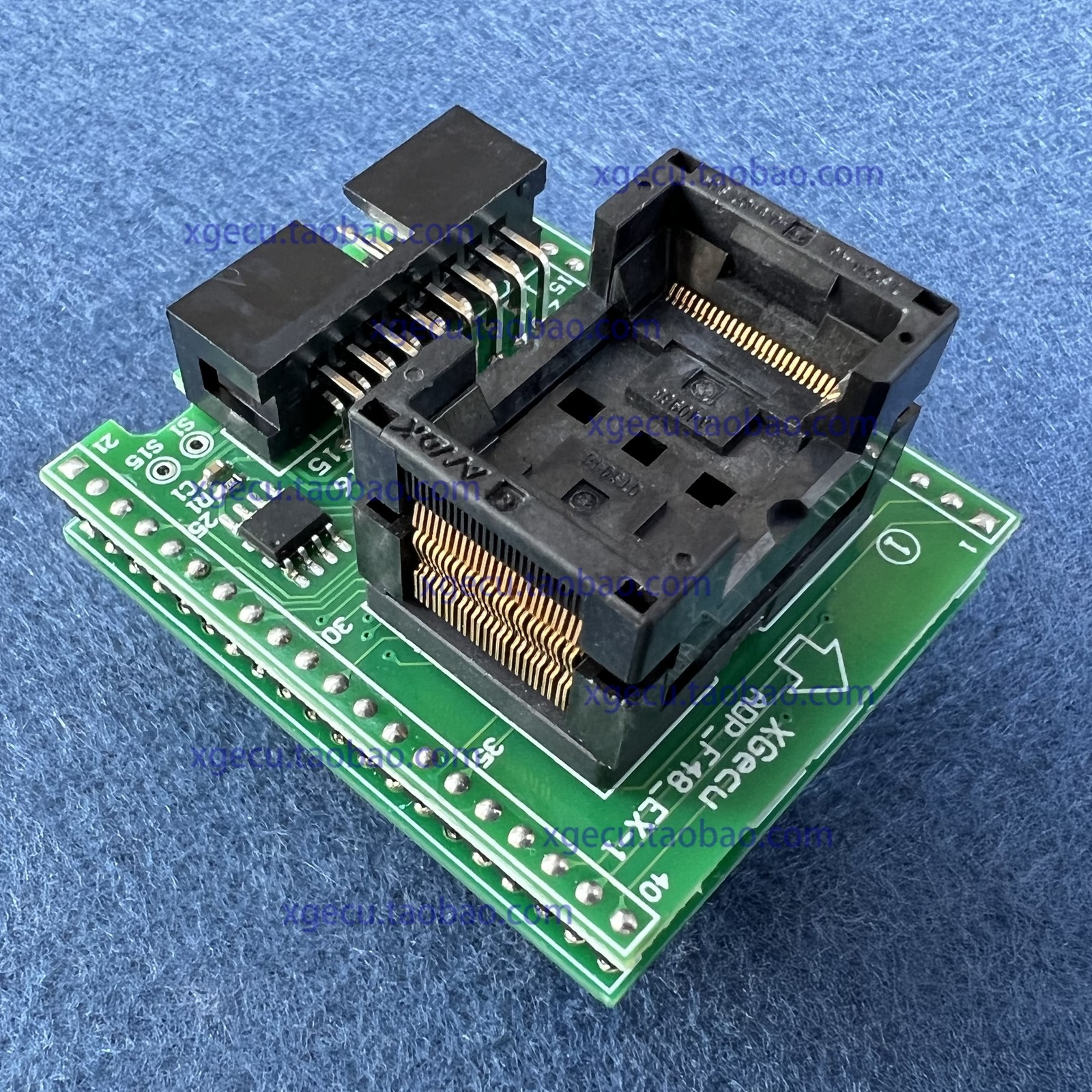 T48座子ADP_F48_EX-1 TSOP48 专用适配器 用于烧录Nor Flash 芯片-阿里巴巴