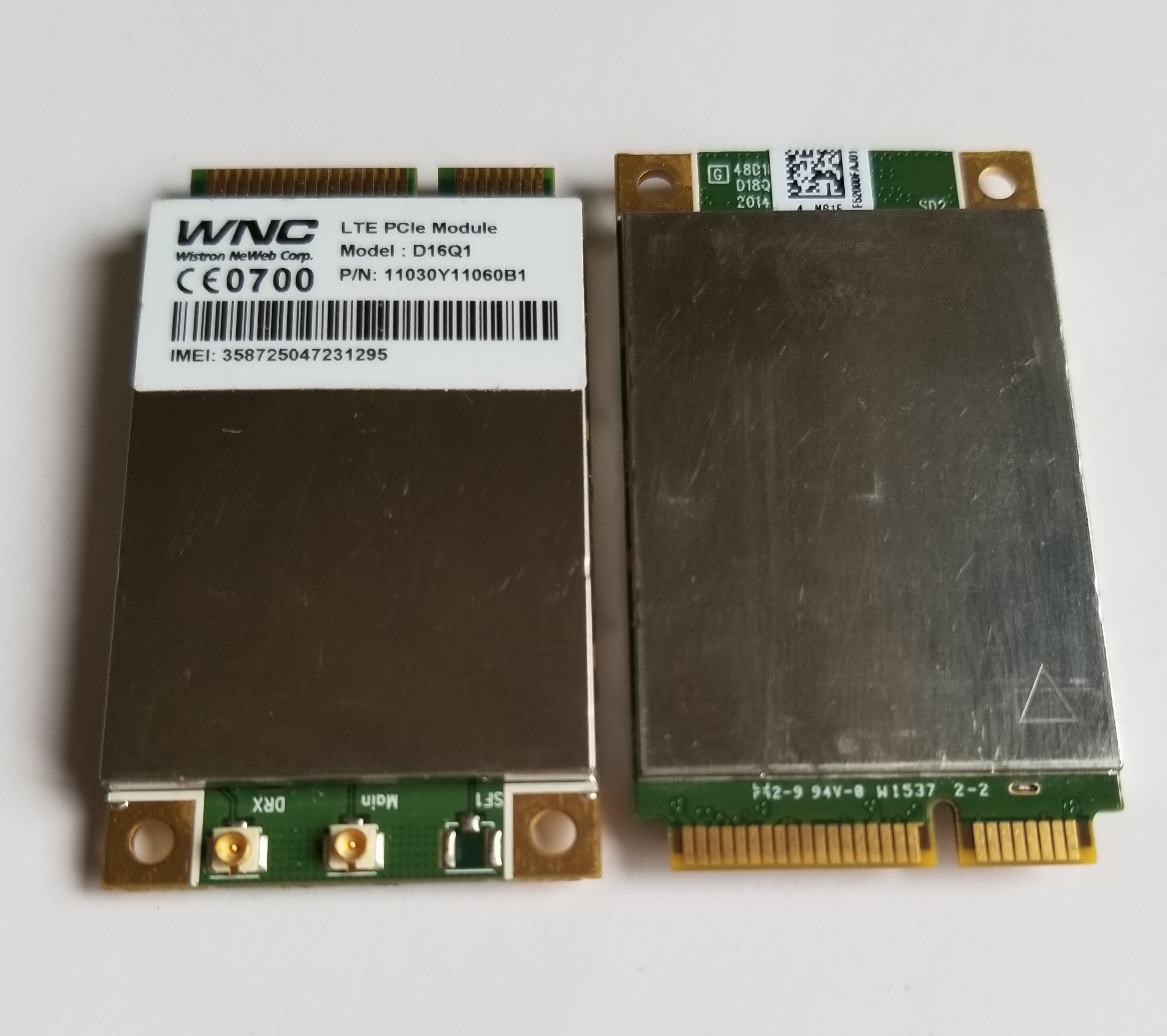 WNC LTE CAT4 pie Module Model: D18Q1 Full Netcom 4G Module