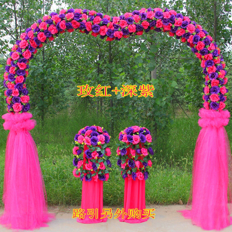 [USD 26.91] Flower Arches Wedding Flower Gate Full Flower Gate New ...
