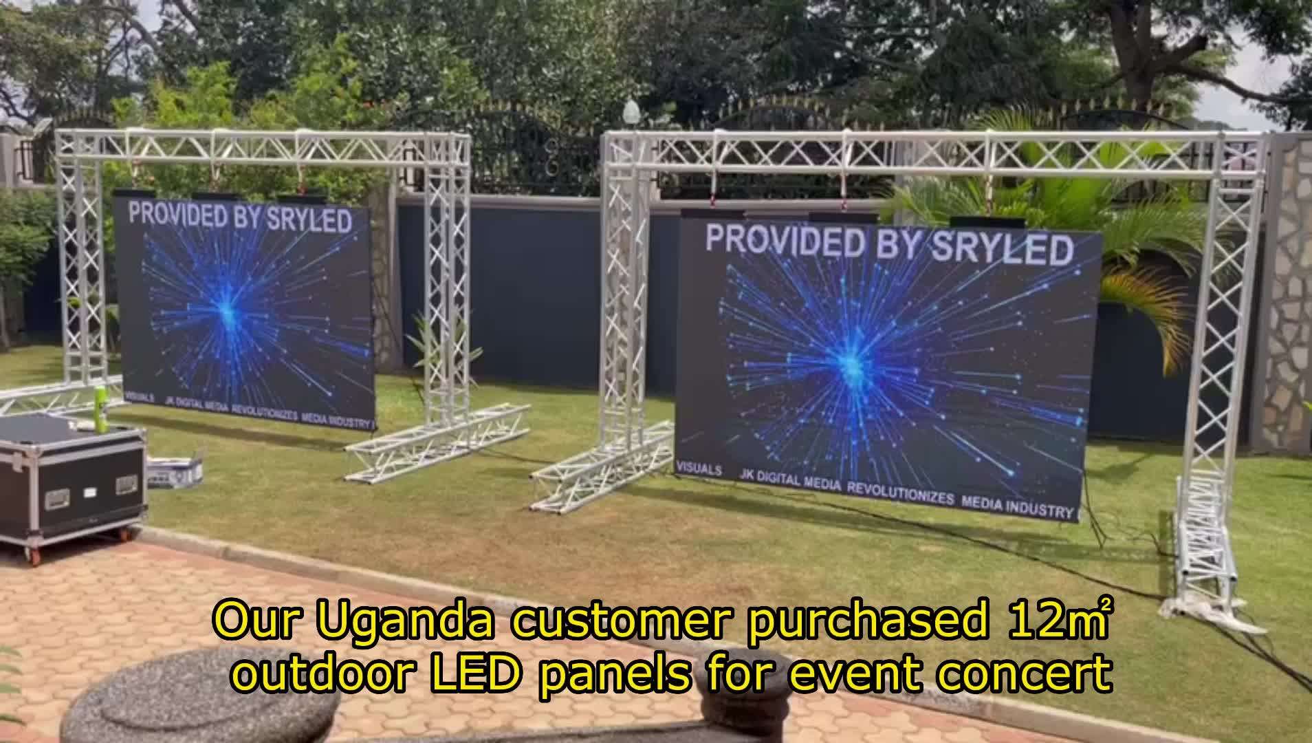 Waterproof 500x500mm Led Cabinet Outdoor Indoor Led Wall Display ...