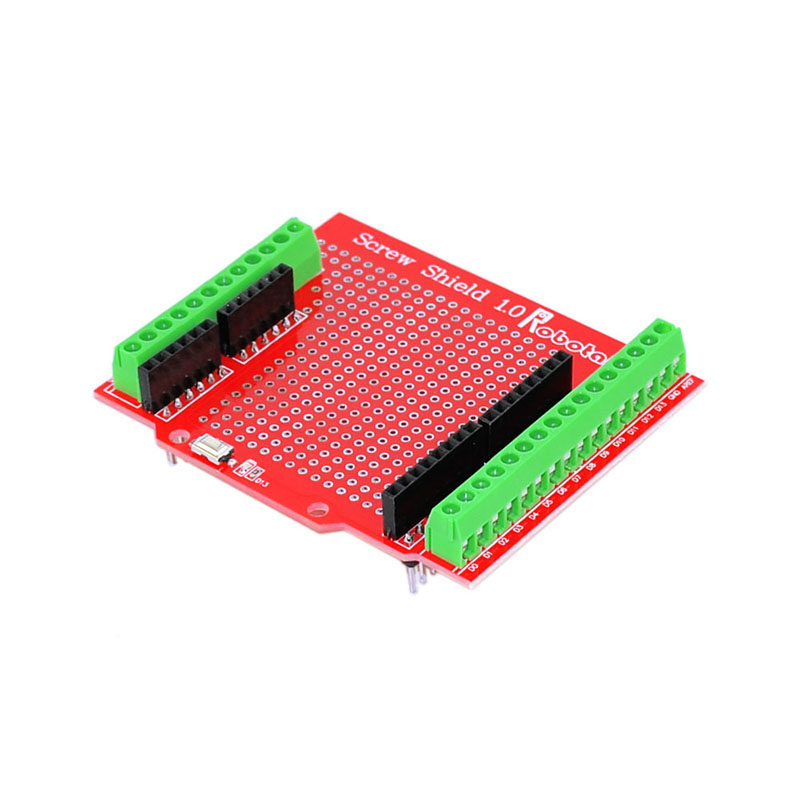 Proto Screw Shield Assembled - Wire Terminal Prototype Expansion Board ...