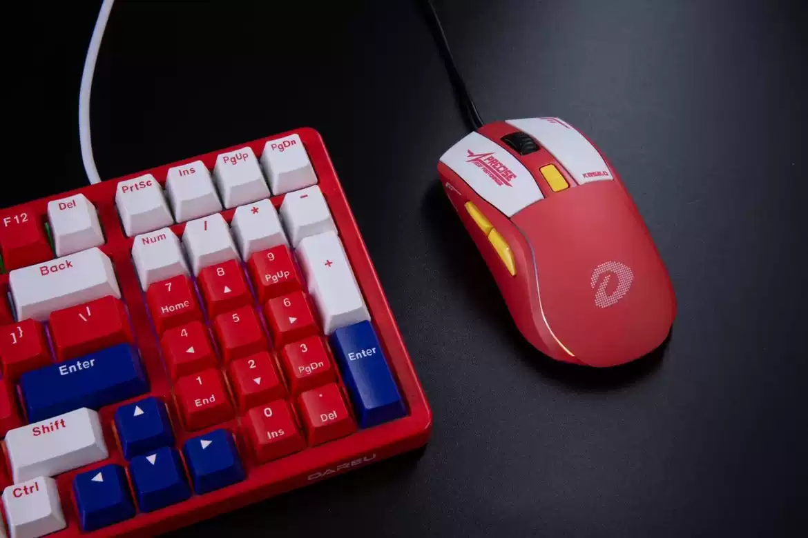 达尔优ck100pro/ck100红外机械键盘网咖电竞插拔青轴光轴游戏防水