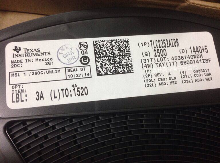 TLC2252AIDR 2252AI 运算放大器 【原装进口】TI/德州 正品专卖