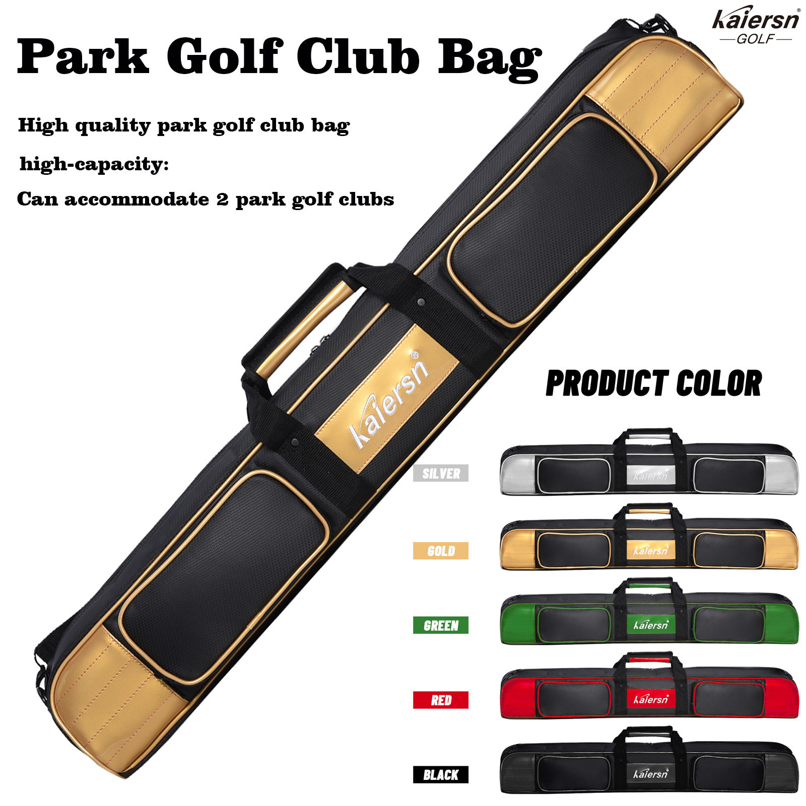 New kaiersn golf club bag: korean design, easily fits two clubs, the ...