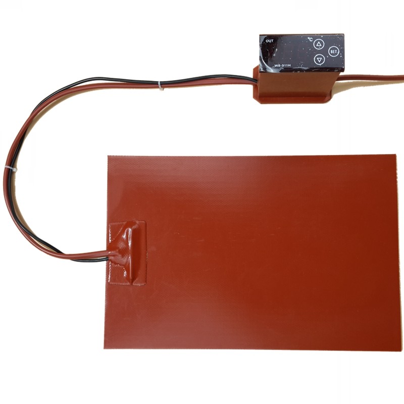 [USD 22.08] Silicone Rubber Heating Plate with Temperature Control ...