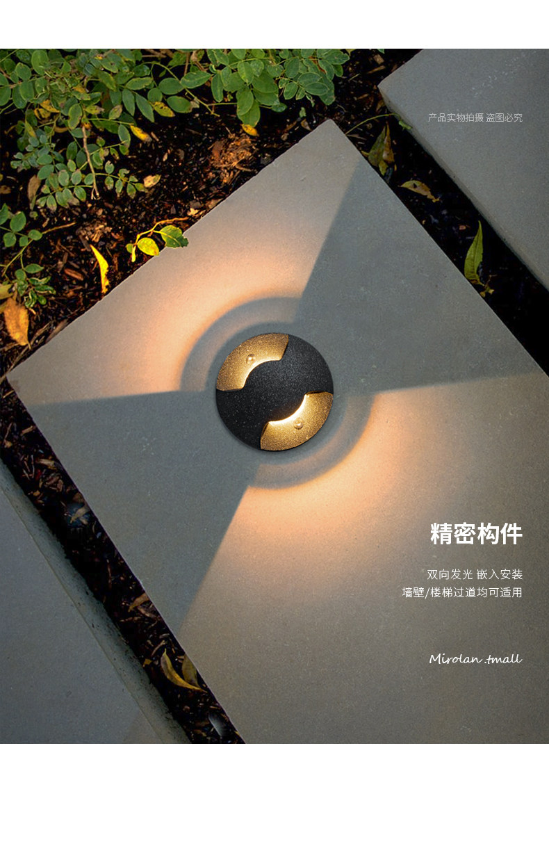 地埋灯嵌入式地灯庭院灯户外台阶灯踏步灯花园地脚灯侧发光地埋灯-阿里巴巴