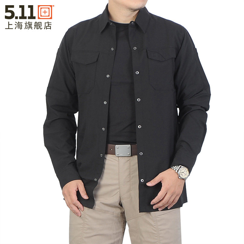 USA 5 11 Stretch Tactical Long sleeve shirt 72417 Men's quick-drying ...