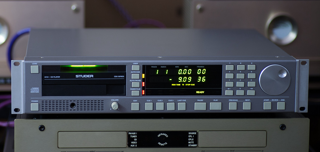 瑞士STUDER D731 QC专业电台版CD机