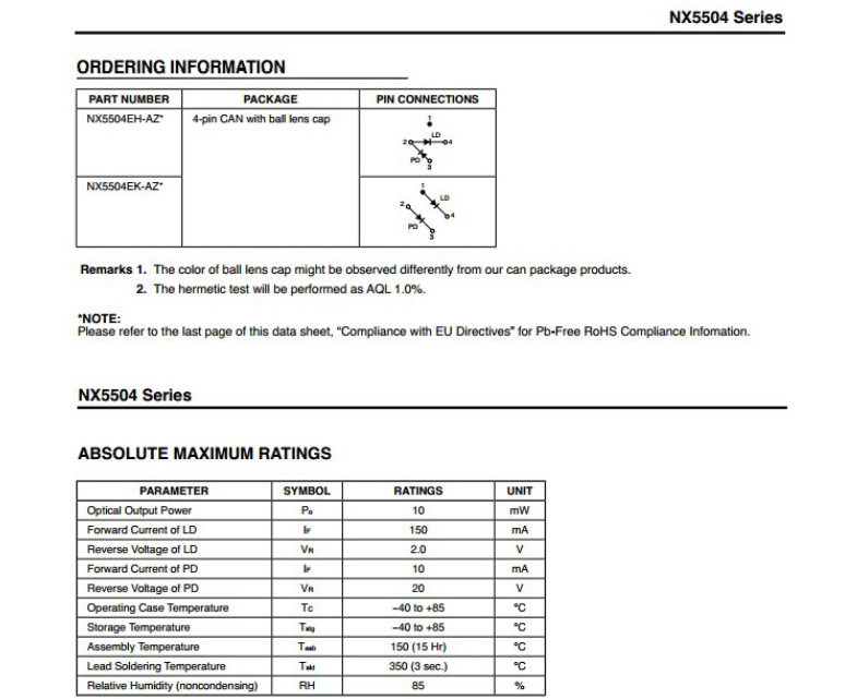 1550nm5mw直径5.6mmHS品牌原装进口四脚激光二极管镭射管近红外LD-阿里巴巴