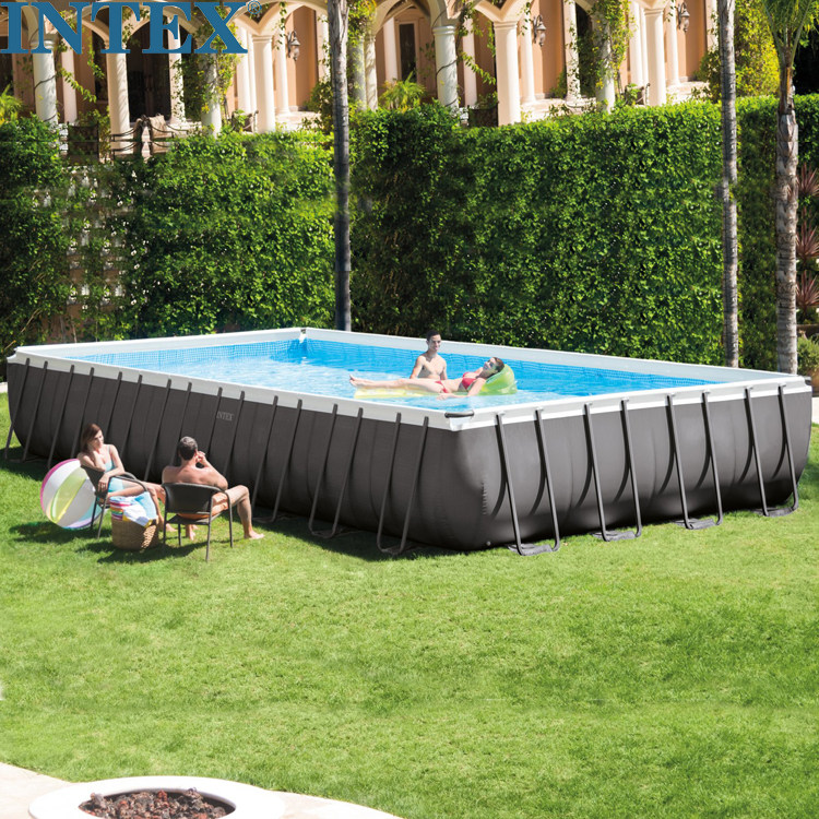 Summer essentials 🎉 Intex large swimming pools double the fun!