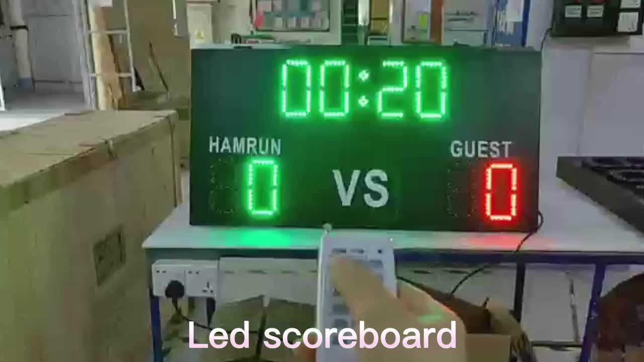 Custom Indoor Or Outdoor Electronic Scoreboard Basketball Tennis ...