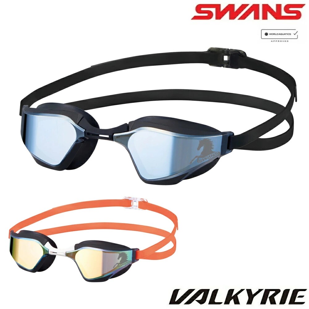 新款日版Swans诗韵SR72女武神Valkyrie男女用防雾竞速镀膜游泳镜：游泳圈里的黑科技！-泳镜-淘宝好物网