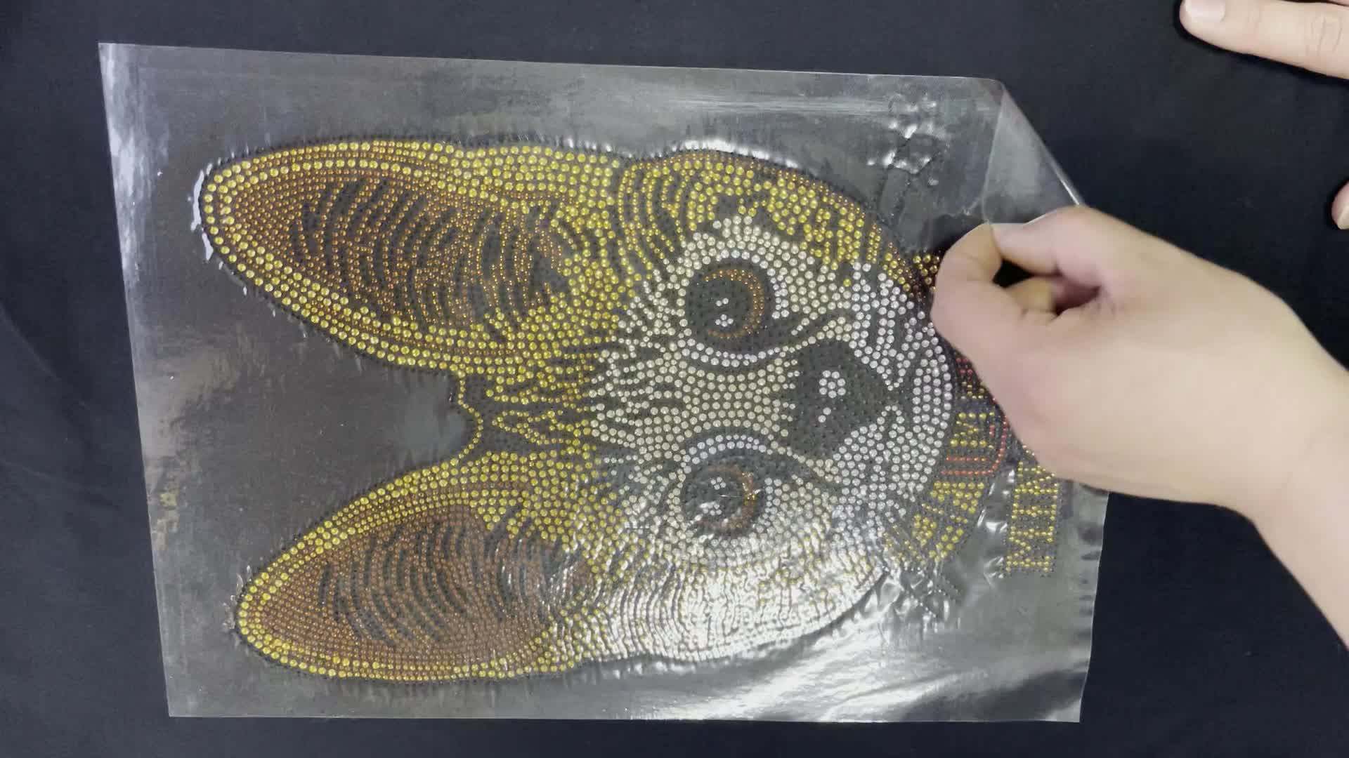 Rhinestone Transfers Stock Transfer Custom Brand Lips Rhinestone Bling ...