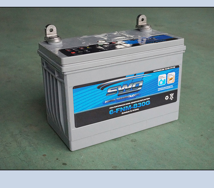 Swg diesel generator set 12v battery 6-FNM-930G550G670G720G830G Siwu high battery - www ...