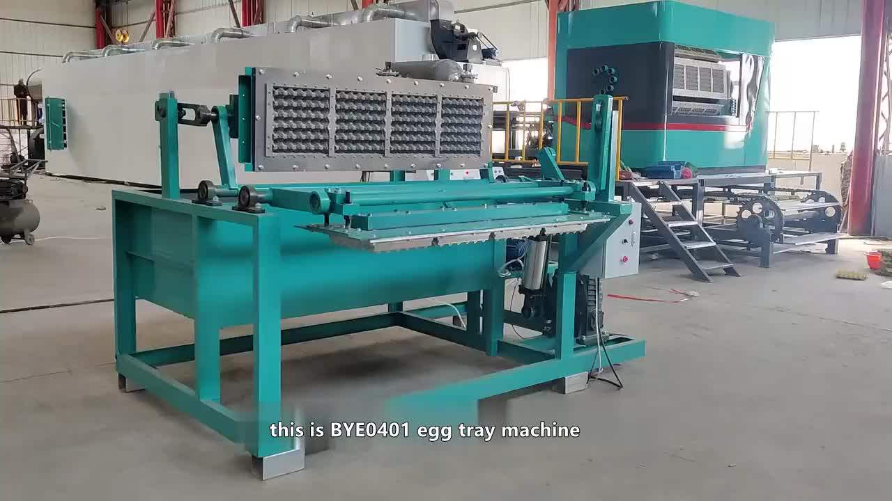 Automatic Egg Box Machine Environmentally Friendly Waste Pulp Paper ...