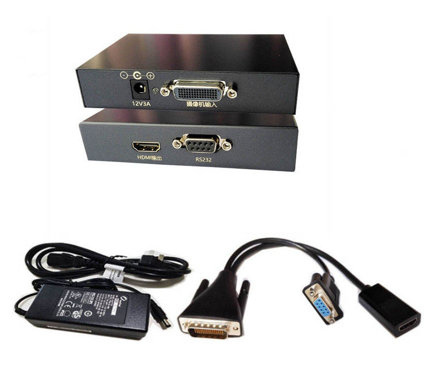 宝利通HDCI转HDMI+DB9 摄像头转换器 Group550 310四代镜头转接线