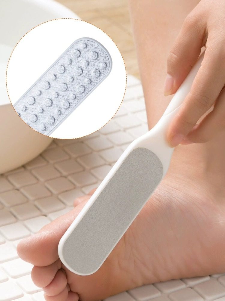 Home double-sided foot scrubbing stone, dead skin artifact, callus tool ...