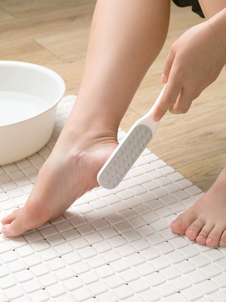 Home double-sided foot scrubbing stone, dead skin artifact, callus tool ...