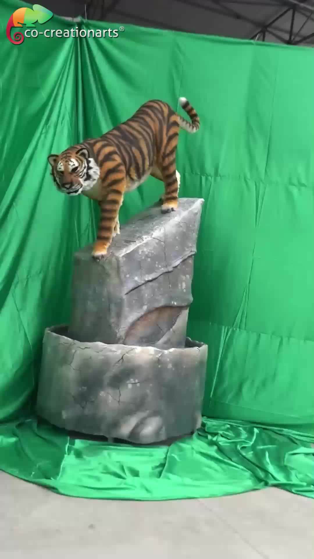 Hot Selling Life Size Realistic Tiger Plush Toy Wild Animal Style Plush ...