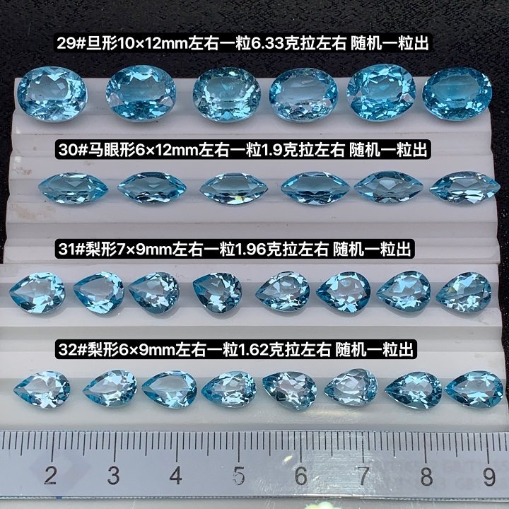 TP604天然巴西托帕石裸石有何特别之处？适合做彩宝首饰吗？-珠宝奇石-淘宝好物网