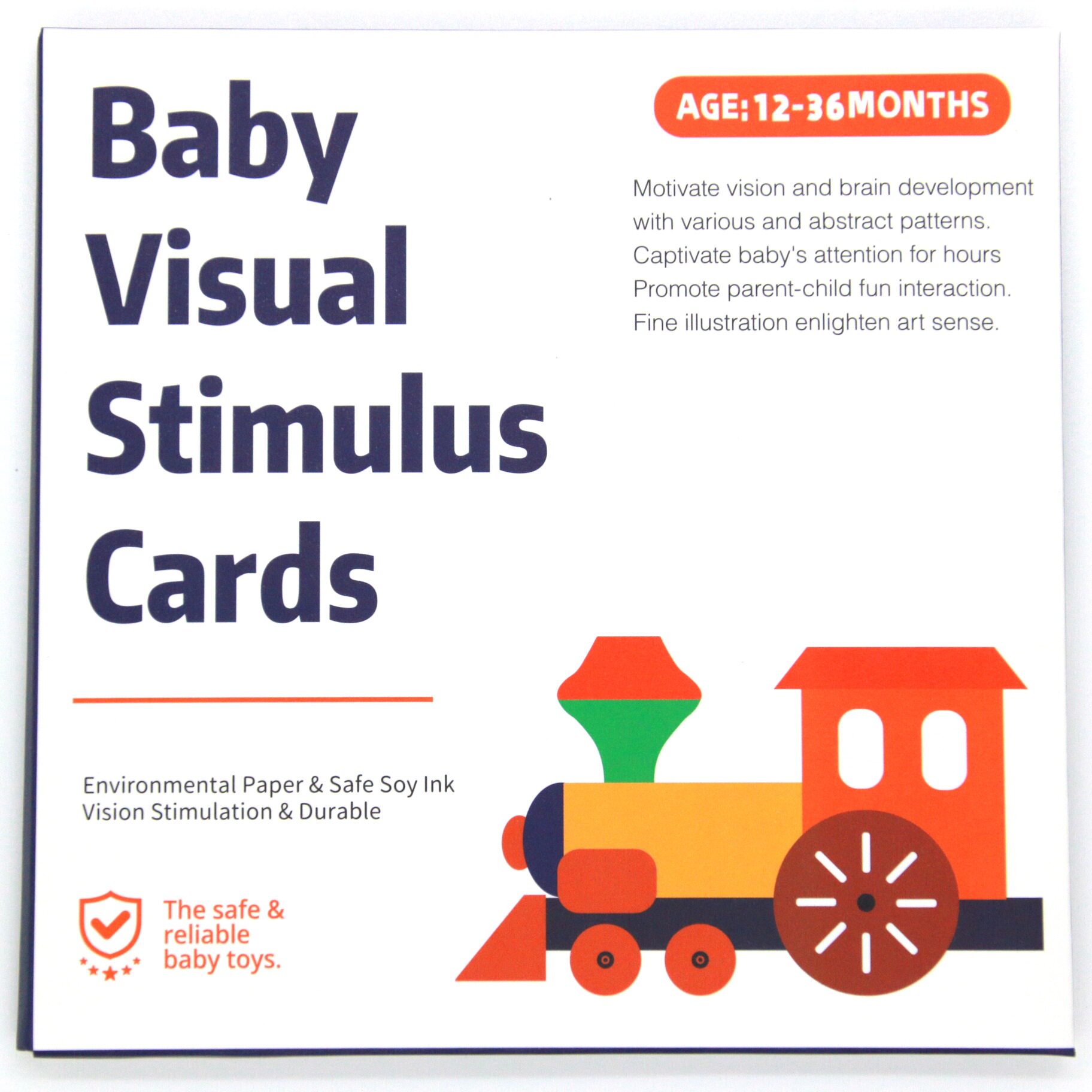 Baby early education training card visual stimulation black and white ...