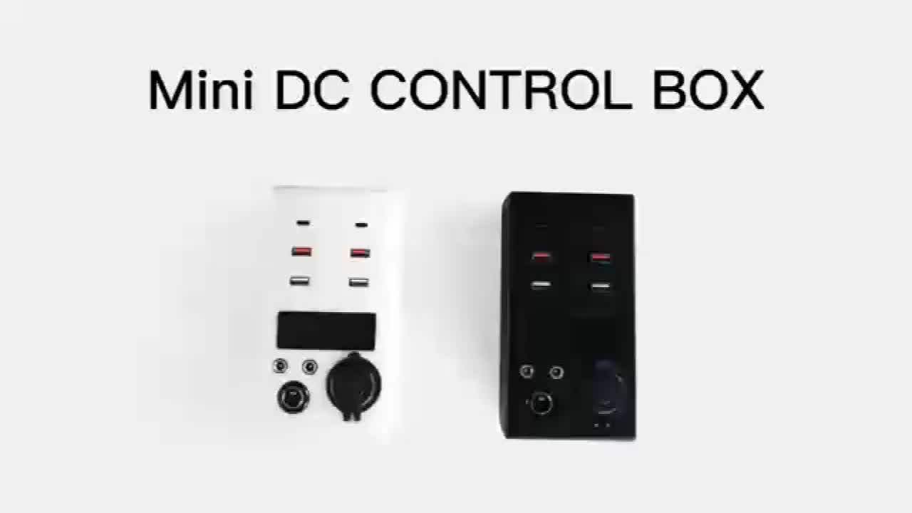 Licitti Lifepo4 Agm 12v 24v Dc Control Box Powered Plug Pack Battery ...