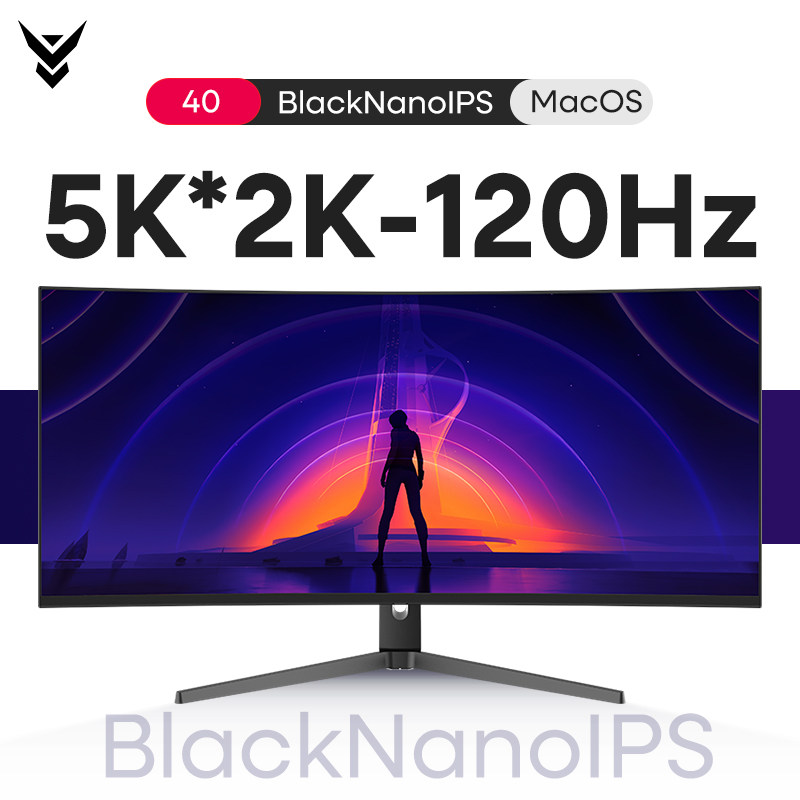 🤩震撼眼球！IC显示器X409KR 40英寸5K*2K曲面黑科技，带鱼屏游戏新体验！🎮-娱乐办公显示器/随心屏/移动屏-淘宝好物网