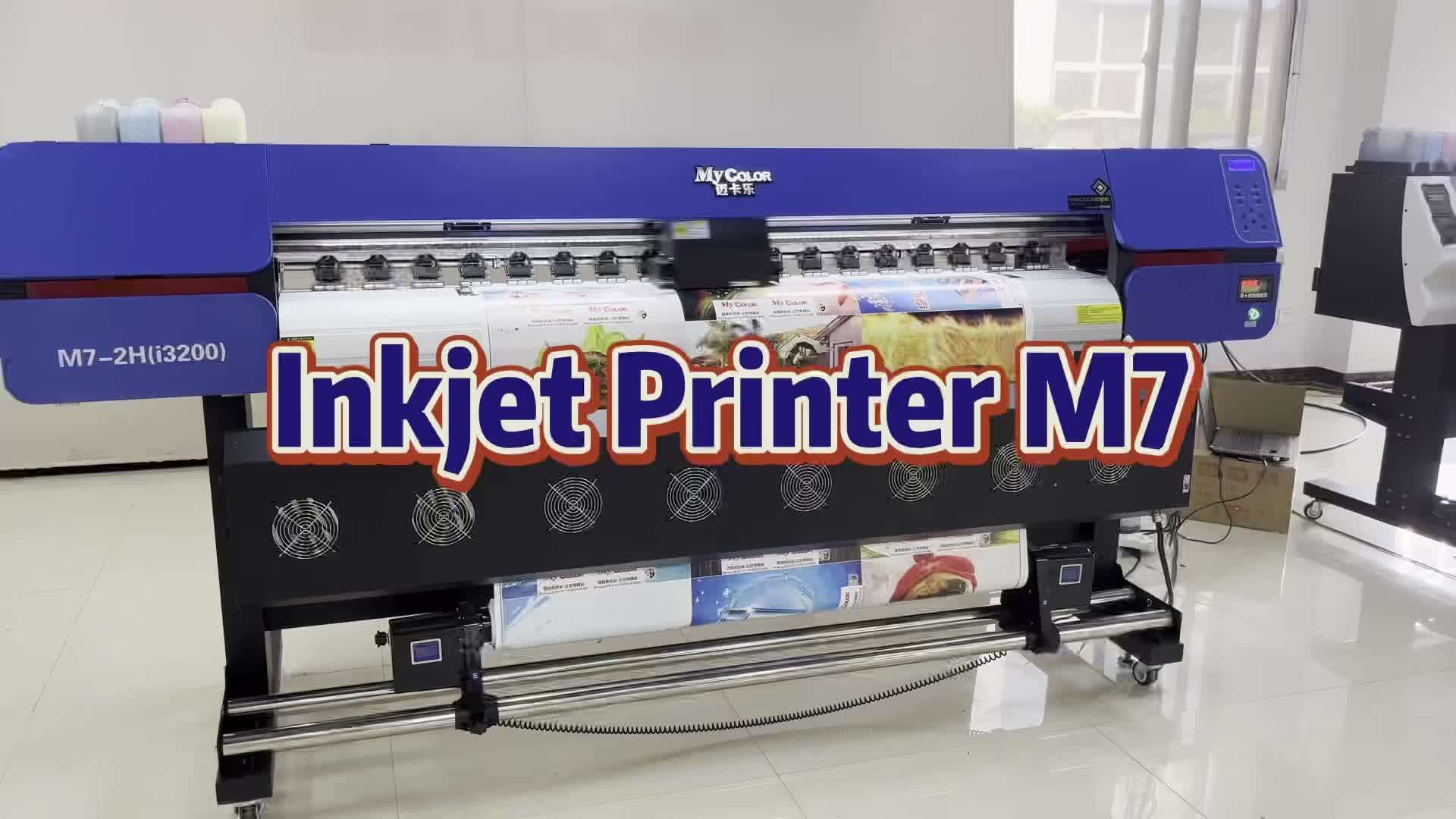 Mycolor M7 Eco Solvent Printer Plotter Banner Sticker Vinyl Printing ...