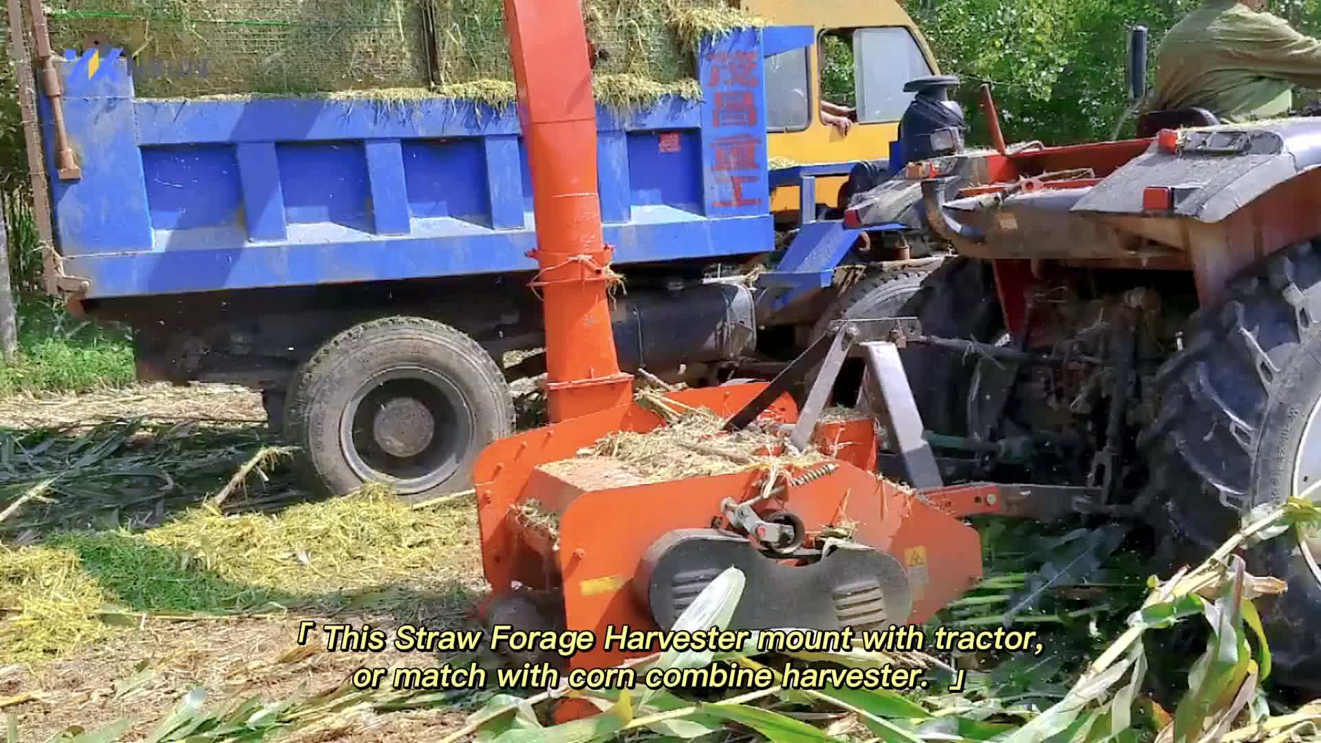 Nkun Tractor Mounted Bio-crop Stover Forage Silage Chopper Harvester ...