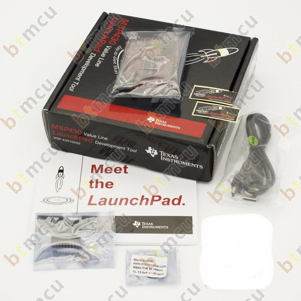 Msp430 Development Board Msp Exp430g2 Launchpad With M430g2553 M430g2452