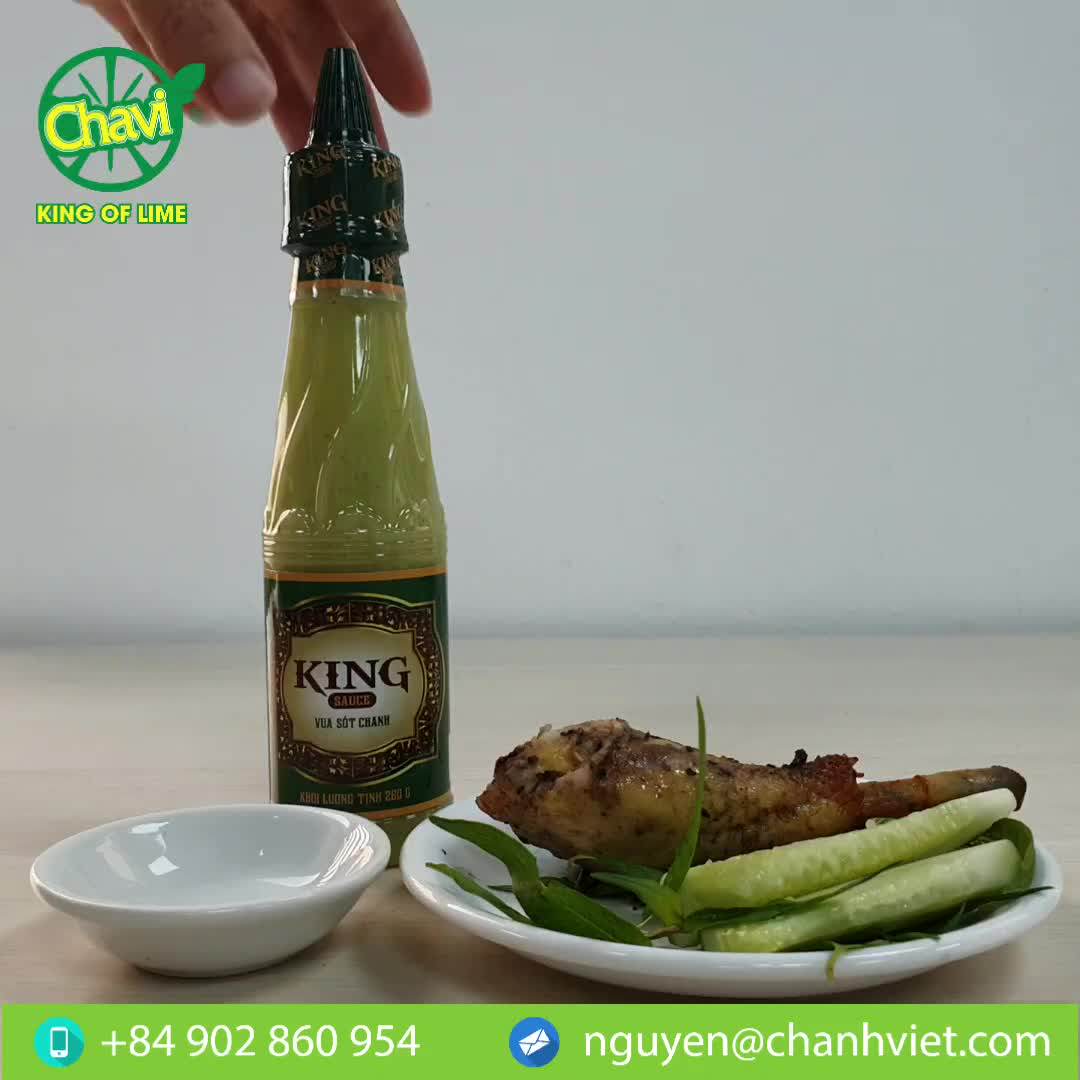 Chavi Lime Chili Sauce 260g Bottle - Viet Nam Foods Sauce For A ...