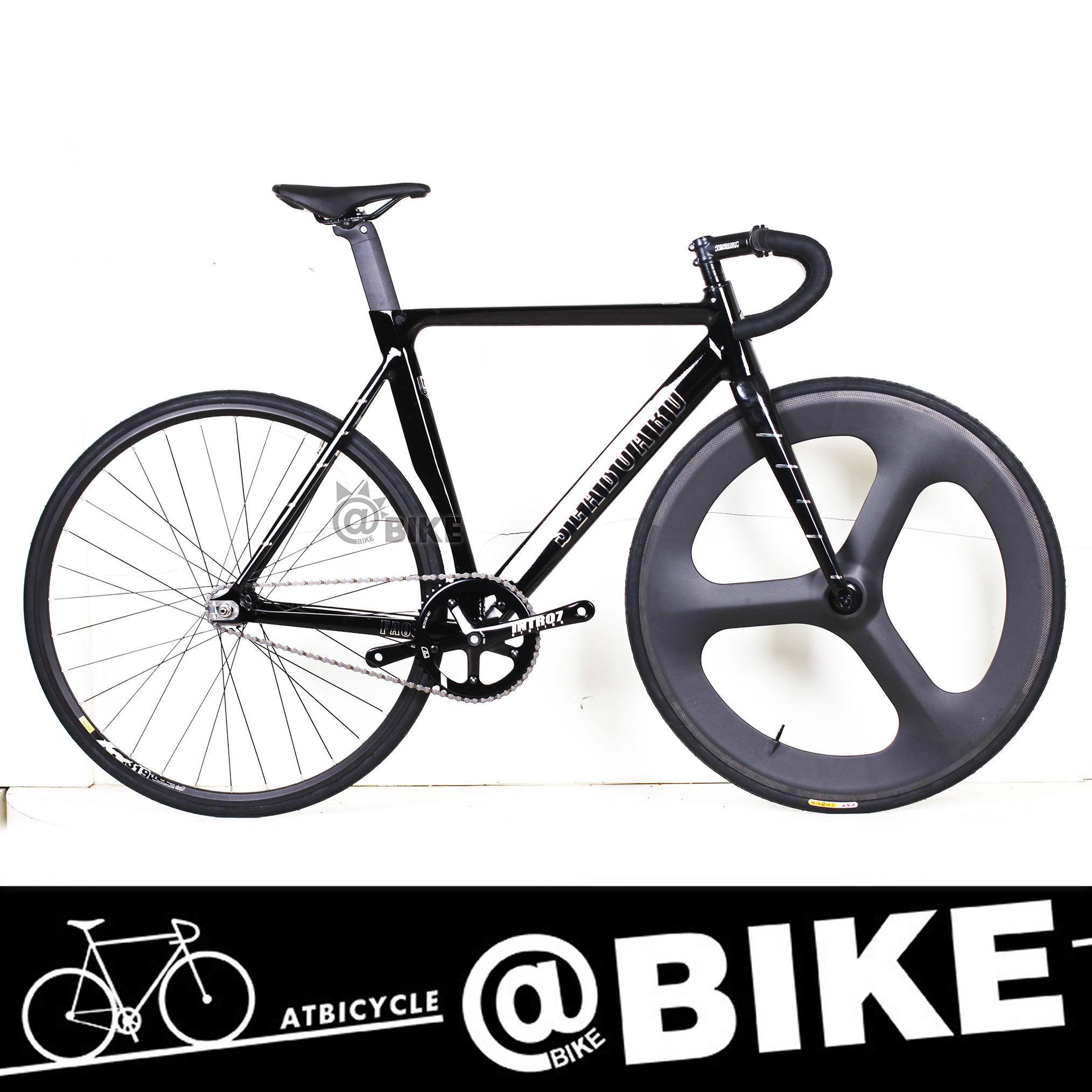 Seaboard雲岸FA03競速場地死飛車架肌肉車固齒碳三刀輪自行車整車-Taobao