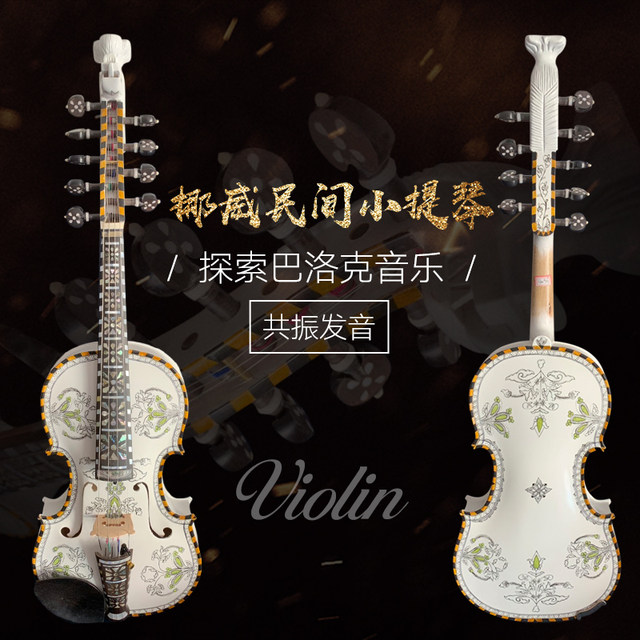 Norwegian Violin 9 String Violin 5 Vibrating String Violin Baroque ...