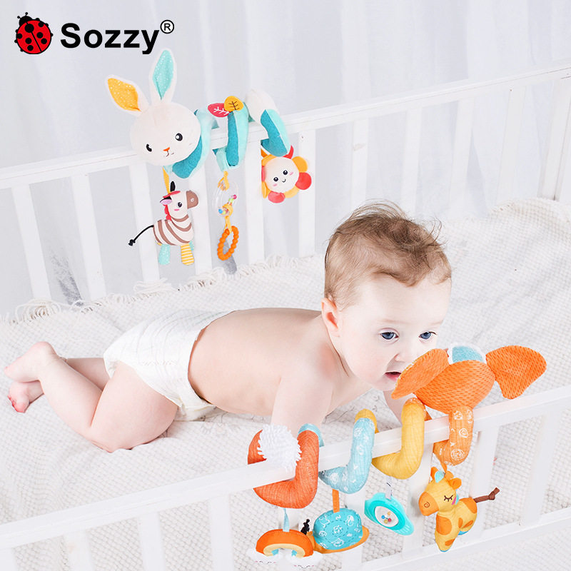 Sozzy newborn baby stroller & crib mobile - 0-1 year old educational ...