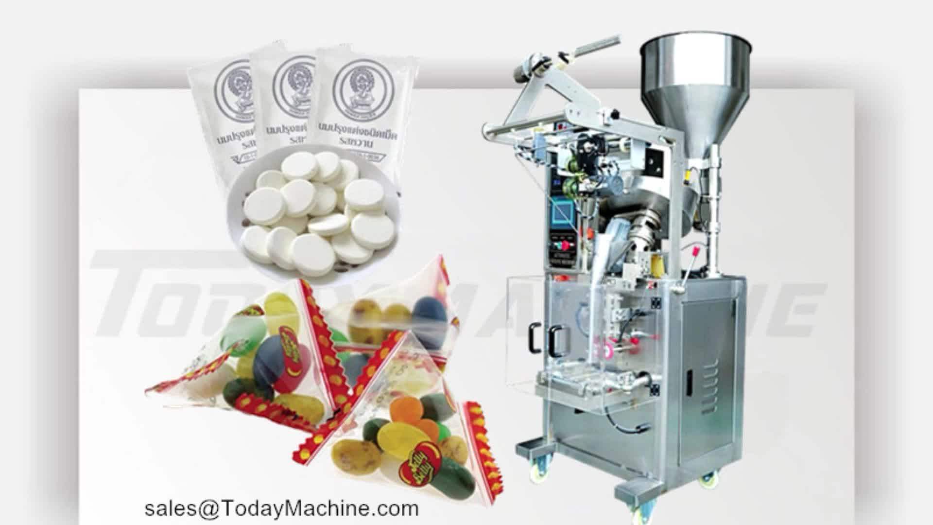 Vertical Automatic Vitamin Tablet Sachet Counting Packaging Machine ...