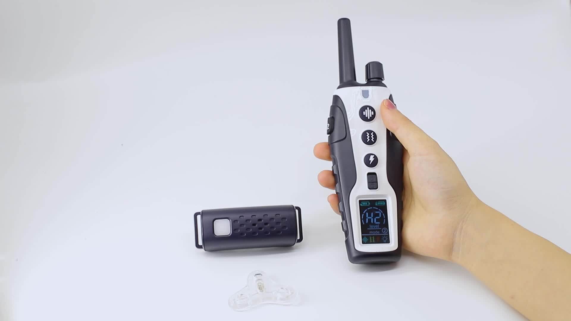 2023 Electronic Dog Shock Collar With Remote 3280ft 3 Training Modes ...