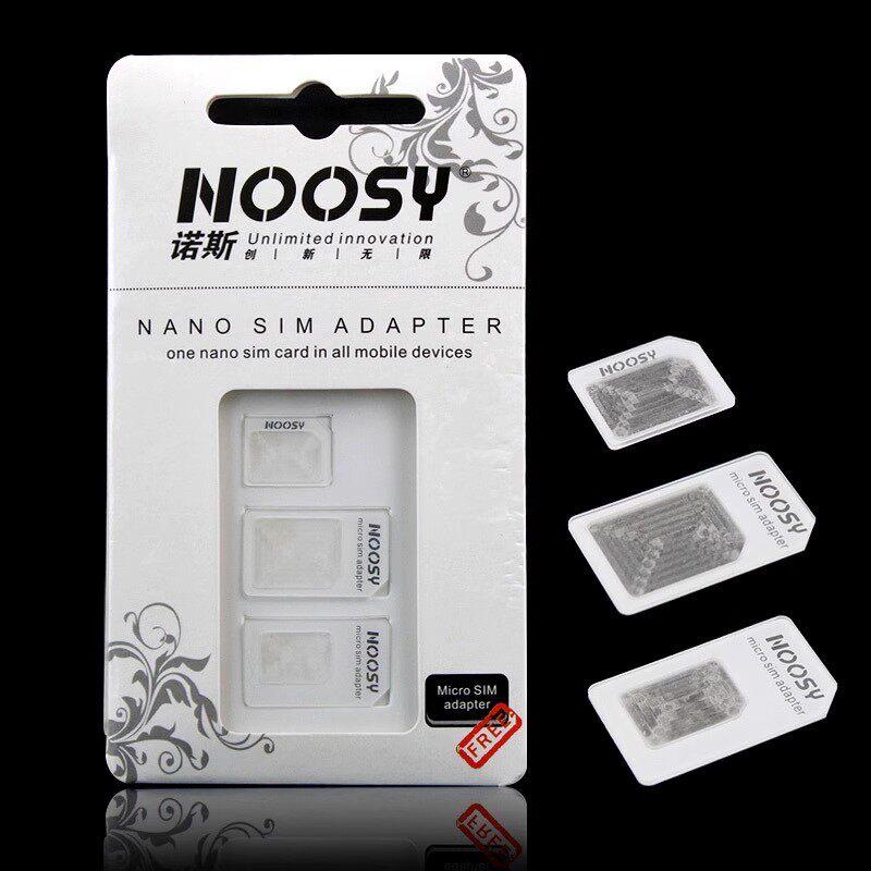 Noosy card tray iphone 5/4s nano/micro sim three-in-one restoration ...