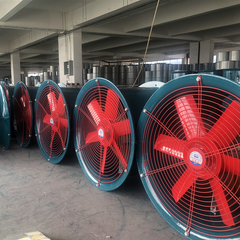 防腐防爆轴流风机BFT35-11-2.8 阻燃玻璃钢通风机 带证书出风弯管-阿里巴巴