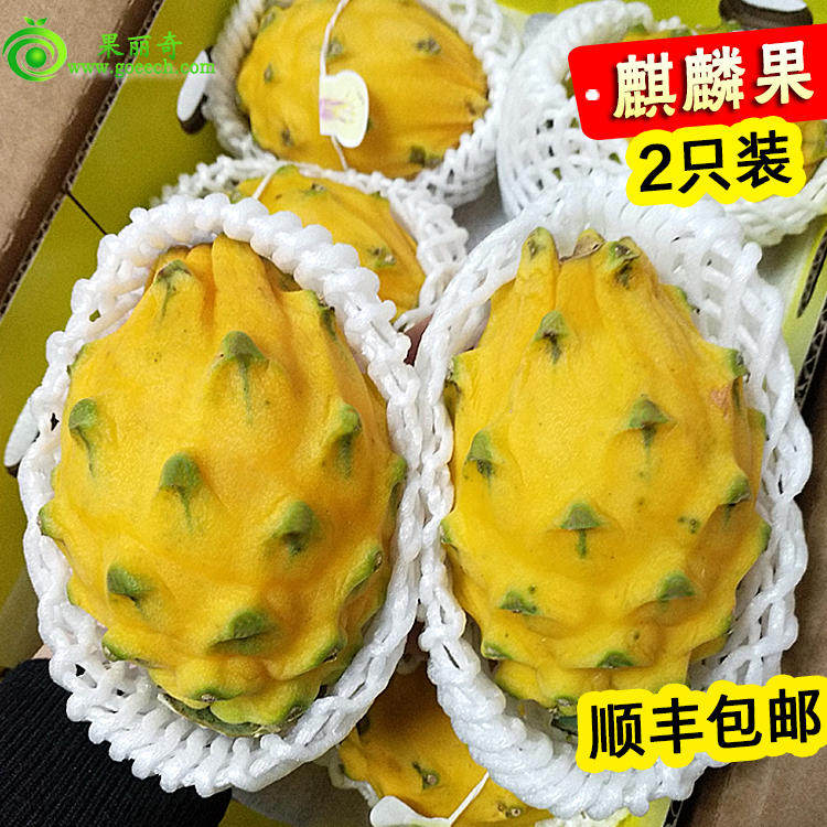 [USD 48.72] New fresh fruit Kirin fruit bird's nest fruit yellow fire ...