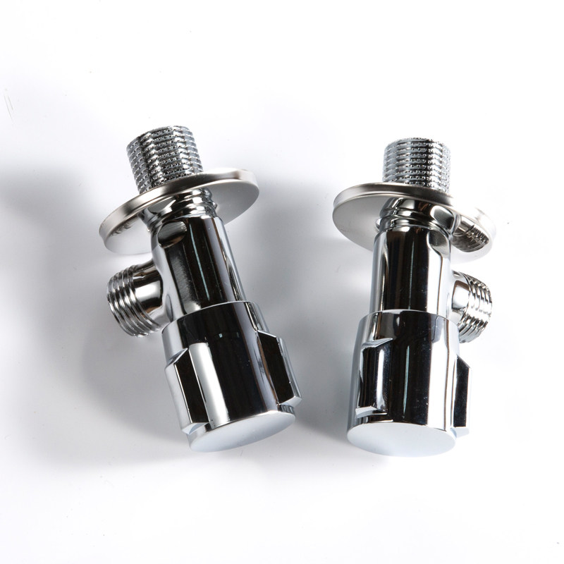 [USD 18.66] Bathwear full copper triangle valve inlet valve hot and ...