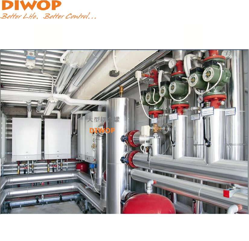 Coupling tank Hydraulic pressure divider Hydraulic balance tank Floor ...