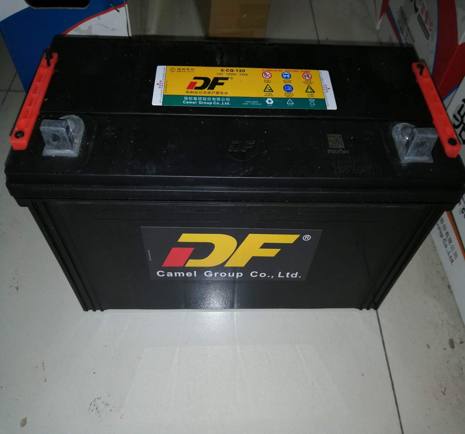 [USD 224.91] Camel Battery 6-CQ-120 Apollo DF12V120Ah Battery Boot Lead ...