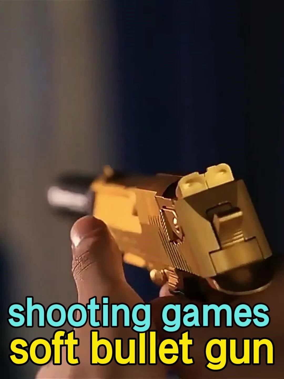 Plastic Shell Ejecting 9mm Pistol Asli 1911 Soft Bullet Gun Toy Bb Air ...