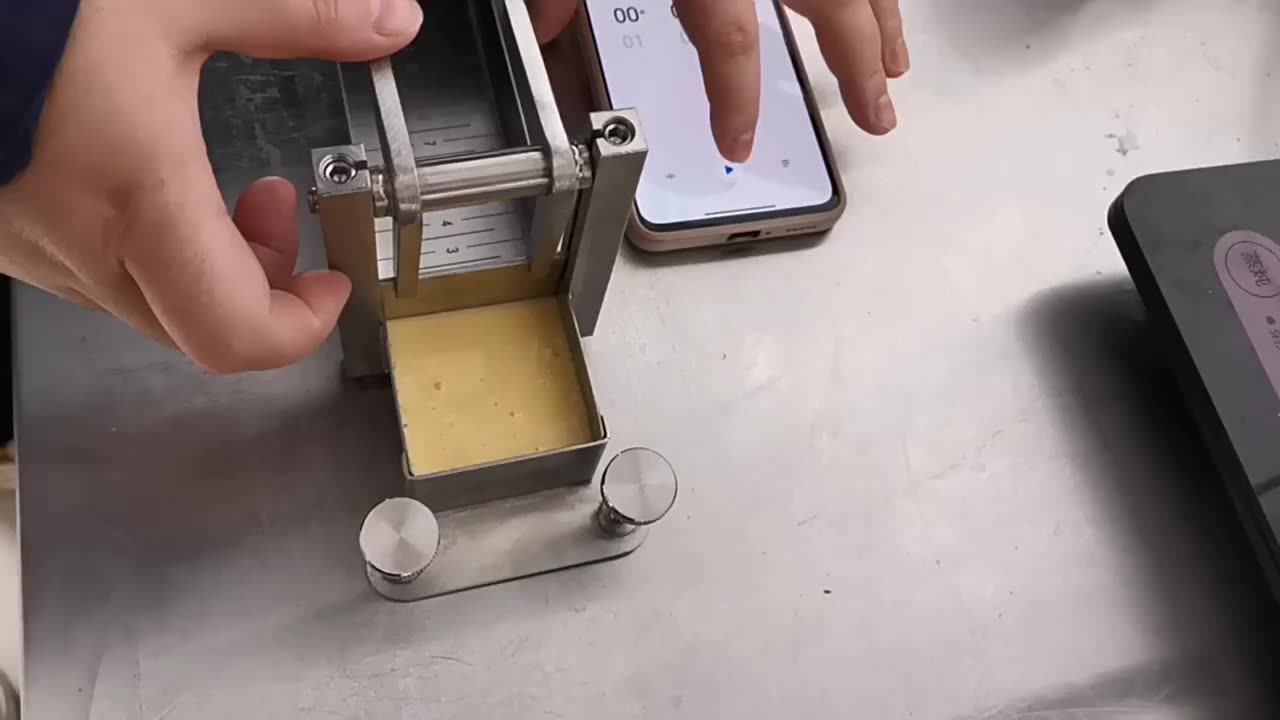 Stainless Steel Food Consistency Meter Tomato Sauces Yogurt Jam Flow ...