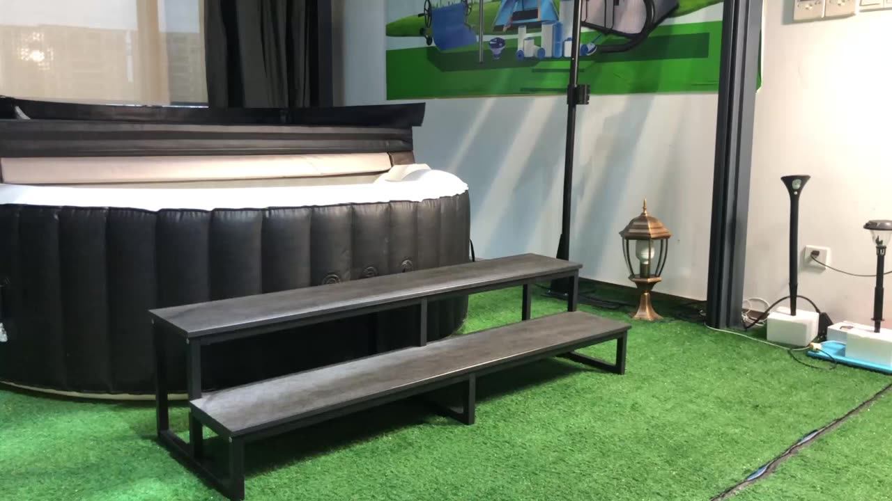 Aluminum Frame Hot Tub Spa Step Durable Hot Tub Swim Ladder For ...