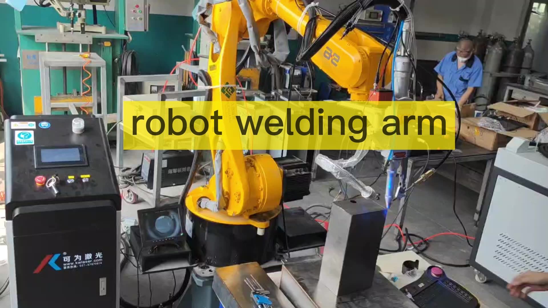 Cnc Weldingrobot Crp Robot Fiber Laser Welders Estun Robot 3d Laser Welding Machine For ...