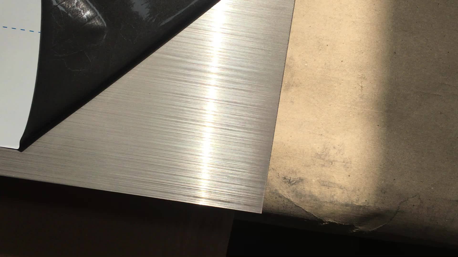 Lámina De Acero Inoxidable Cepillado,Placa Aisi 0,3 409 416,Acabado ...